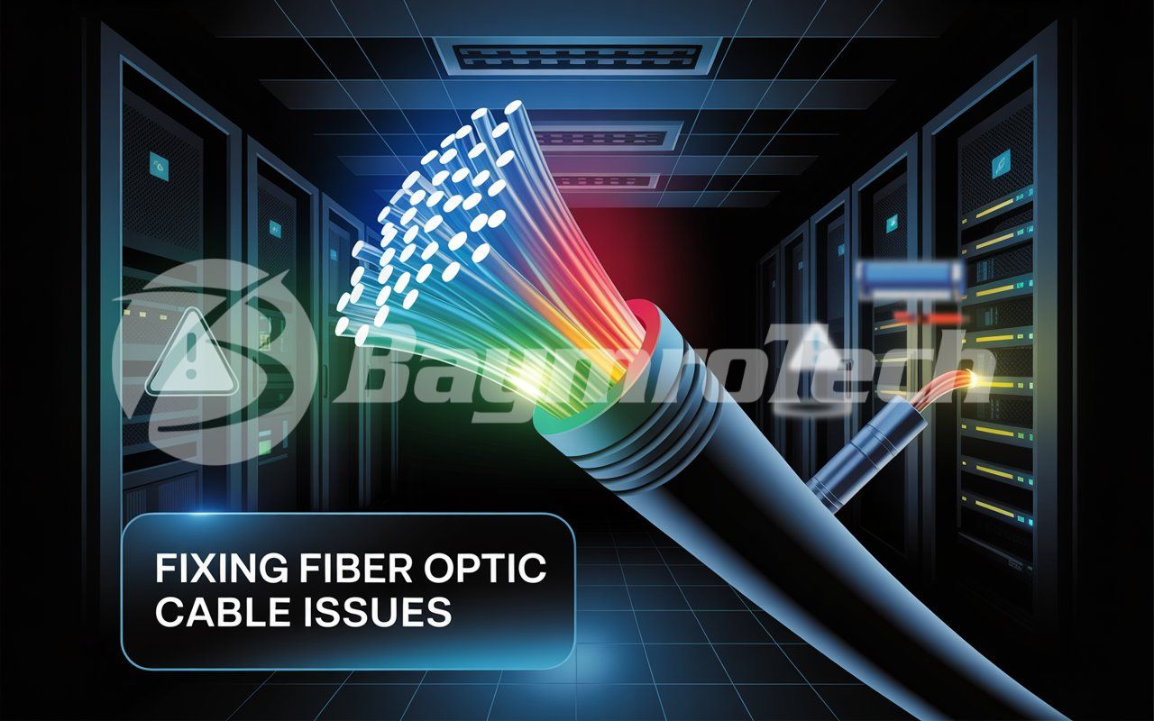 Common Fiber Optic Cable Issues and How to Fix Them