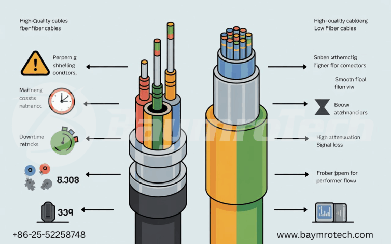 The Hidden Costs of Poor-Quality Fiber Cables (and How to Avoid Them